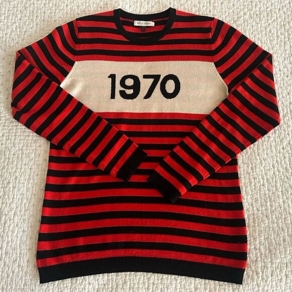 Bella Freud | Sweaters | Bella Freud 97 Striped Sweater Rare Size M ...